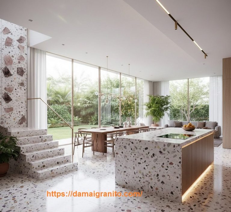 Đá Terrazzo Thạch Anh: Báo giá, thi công trọn gói uy tín số 1